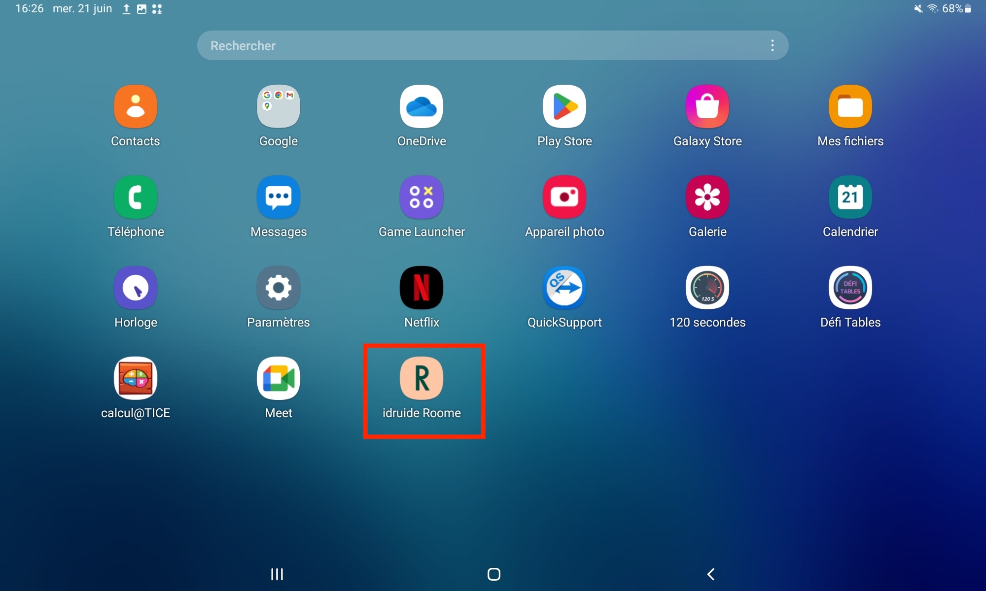 Android | Procédure d'activation Roome